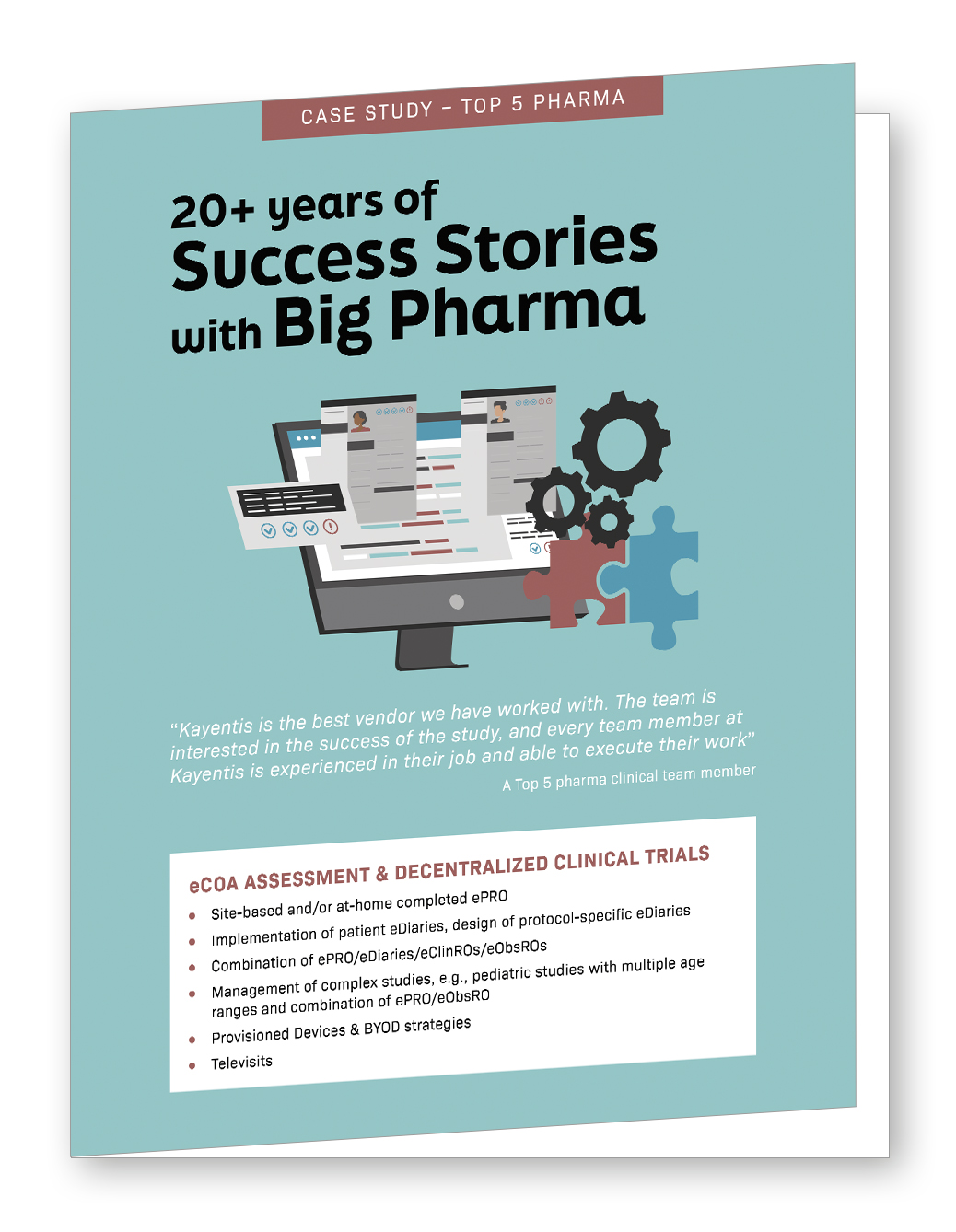 Big Pharma Case Study - Kayentis